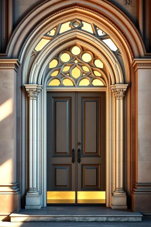 22 Gothic Front Door Ideas for an Enchanting Entryway - Lost At E Minor