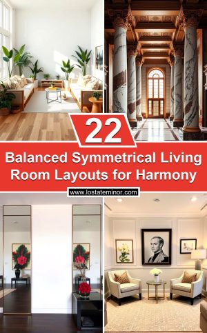 22 Balanced Symmetrical Living Room Layouts for Harmony - Lost At E Minor