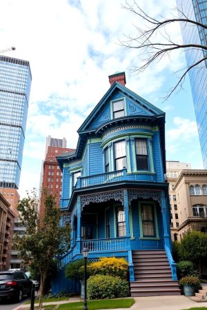 22 Blue Victorian House Color Inspiration Ideas - Lost At E Minor