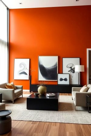 22 Orange Room Design Ideas for Vibrant Modern Spaces - Lost At E Minor