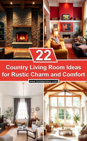 22 Country Living Room Ideas for Rustic Charm & Comfort - Lost At E Minor