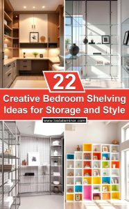 22 Creative Bedroom Shelving Ideas for Storage & Style - Lost At E Minor