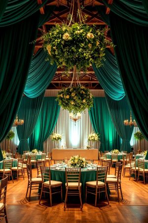 22 Emerald Green Wedding Decor Ideas for Elegant Themes - Lost At E Minor