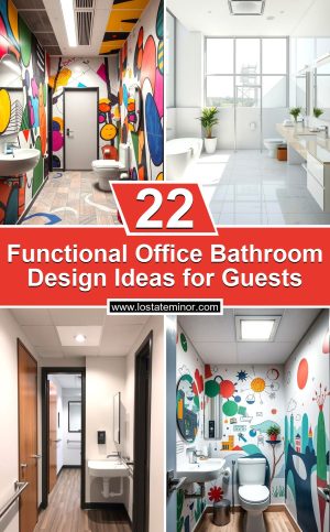 22 Functional Office Bathroom Design Ideas for Guests - Lost At E Minor