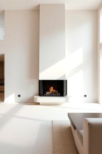22 Modern 3-Sided Fireplace Ideas for Open Spaces - Lost At E Minor
