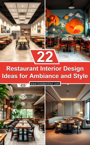22 Restaurant Interior Design Ideas for Ambiance & Style - Lost At E Minor