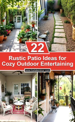 22 Rustic Patio Ideas for Cozy Outdoor Entertaining - Lost At E Minor