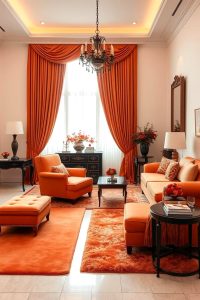22 Orange Room Design Ideas for Vibrant Modern Spaces - Lost At E Minor