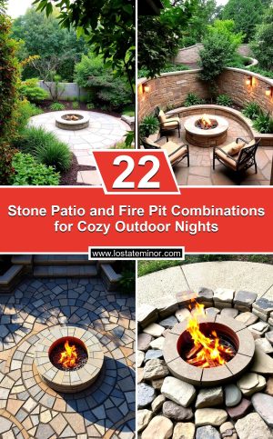 22 Stone Patio and Fire Pit Combinations for Cozy Outdoor Nights - Lost ...
