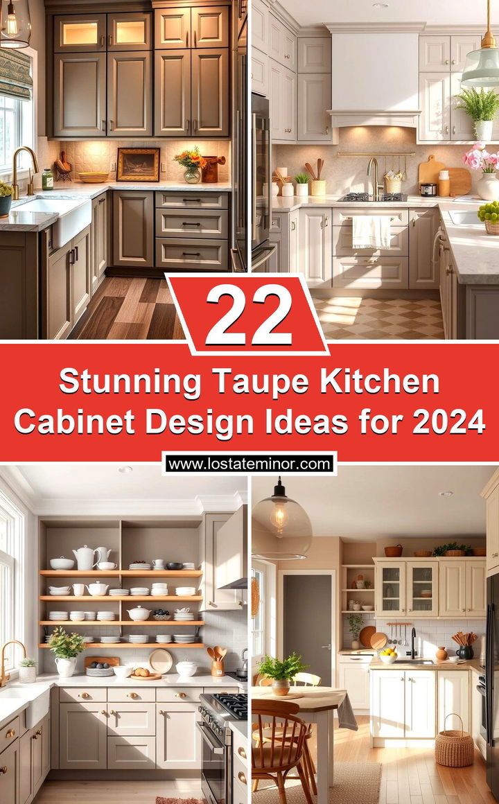 22 Stunning Taupe Kitchen Cabinet Design Ideas for 2024 - Lost At E Minor
