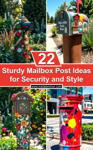 22 Sturdy Mailbox Post Ideas for Security and Style - Lost At E Minor